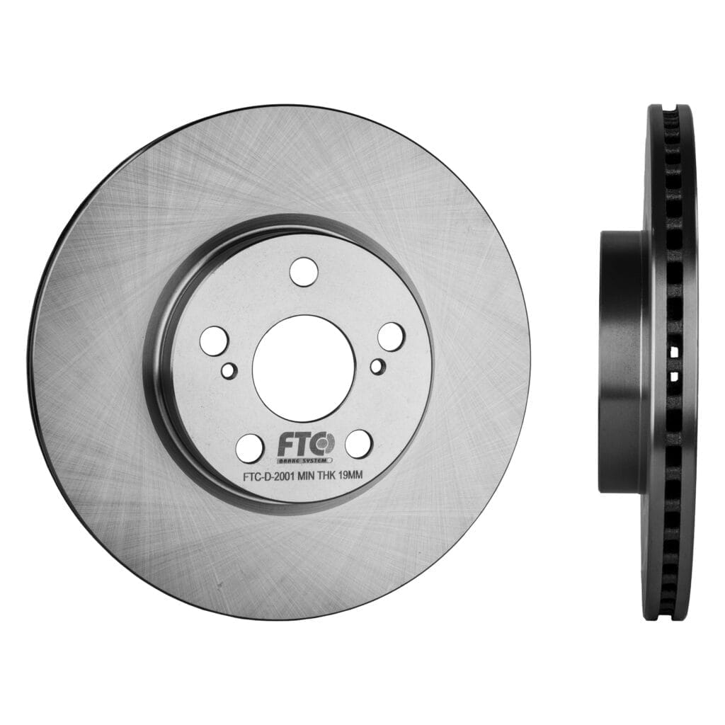 Brake Disc Toyota Corolla Xi Saloon E180 10.2013 – 12.2018 FTC-D-2001 ...