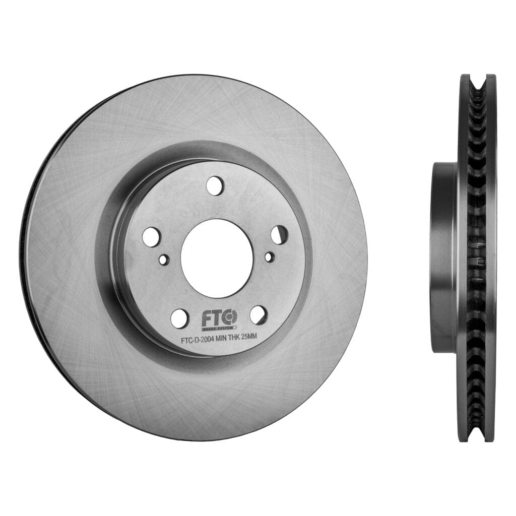 Brake Disc Toyota Auris Hatchback (E18) 10.2012 - 12.2018 FTC-D-2004 ...